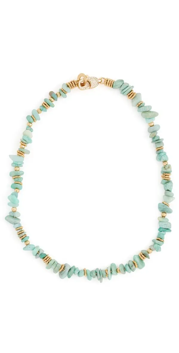 Gas Bijoux Aloha Mini O Necklace - Turquoise