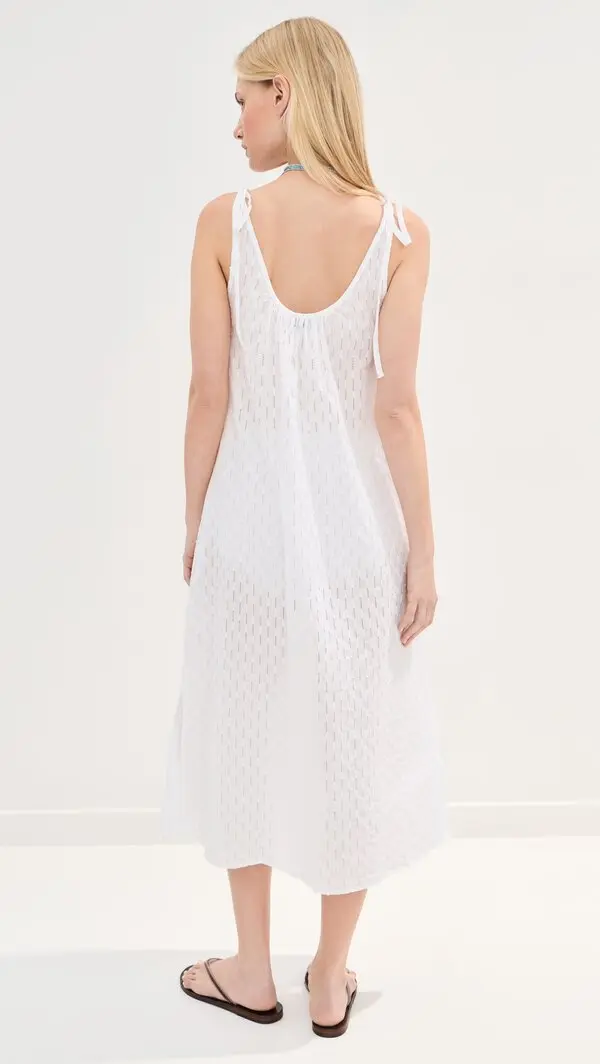 LE BOP Skylar Eyelet Maxi Dress