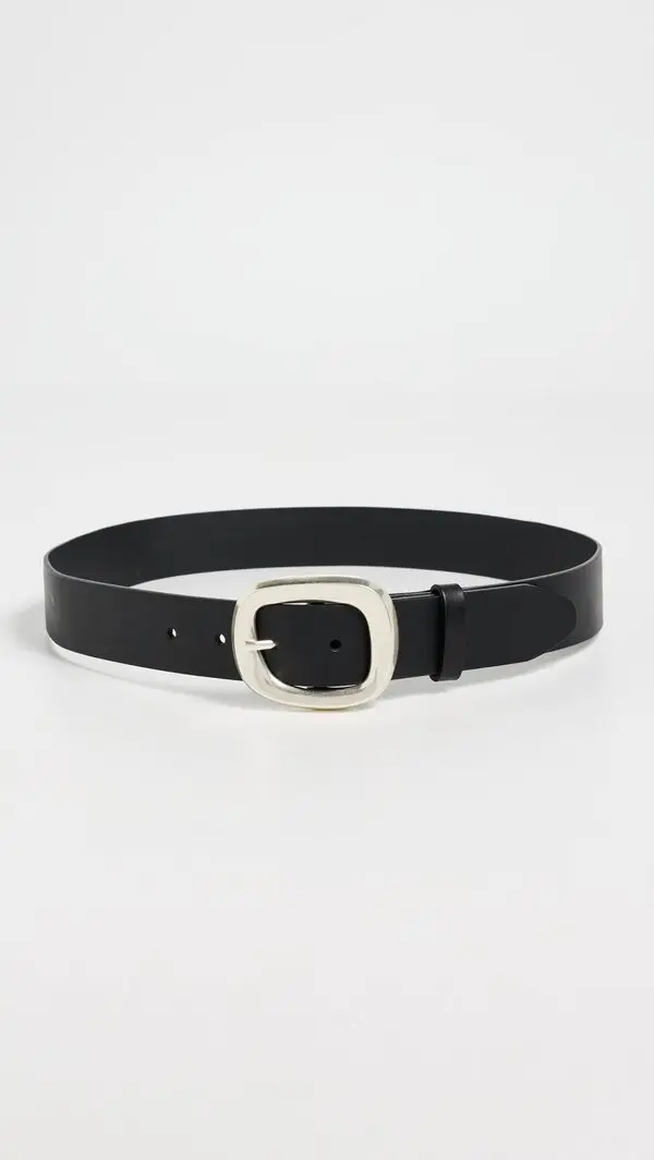 Rag & Bone Thea Leather Belt - Black