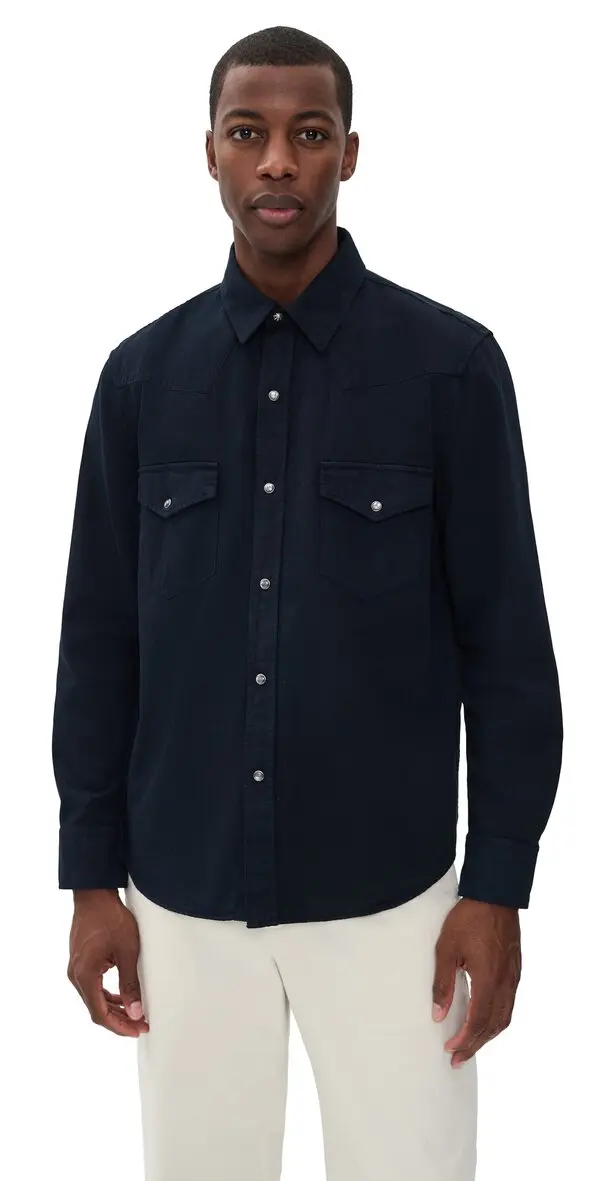 NILI LOTAN Travis Denim Shirt
