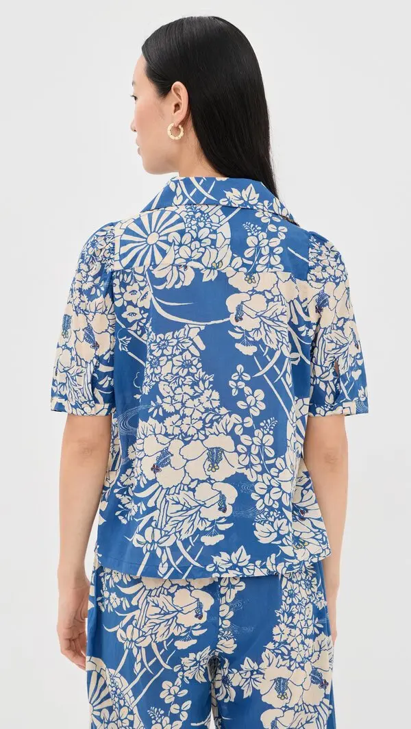 Alix Of Bohemia Ophelia Royal Spoke Shirt