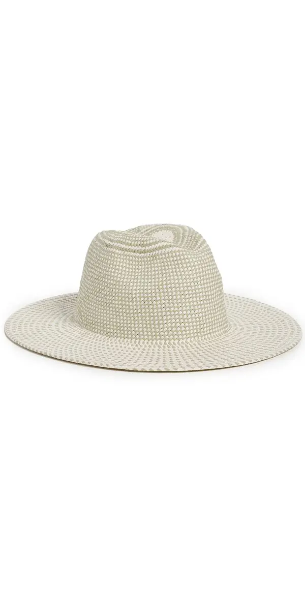 Hat Attack Packable Straw Hat - Bleach/sage
