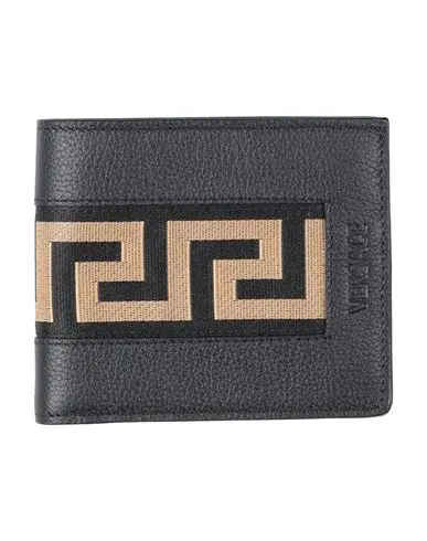 Versace Wallet Leather - Black
