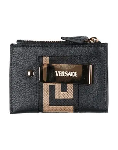 Versace Cardholder Leather - Black