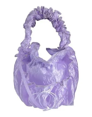 Cecilie Bahnsen Taffeta Bucket Bag - Purple