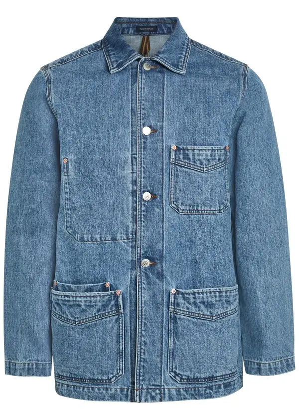DRAKE'S Selvedge Chore Jacket