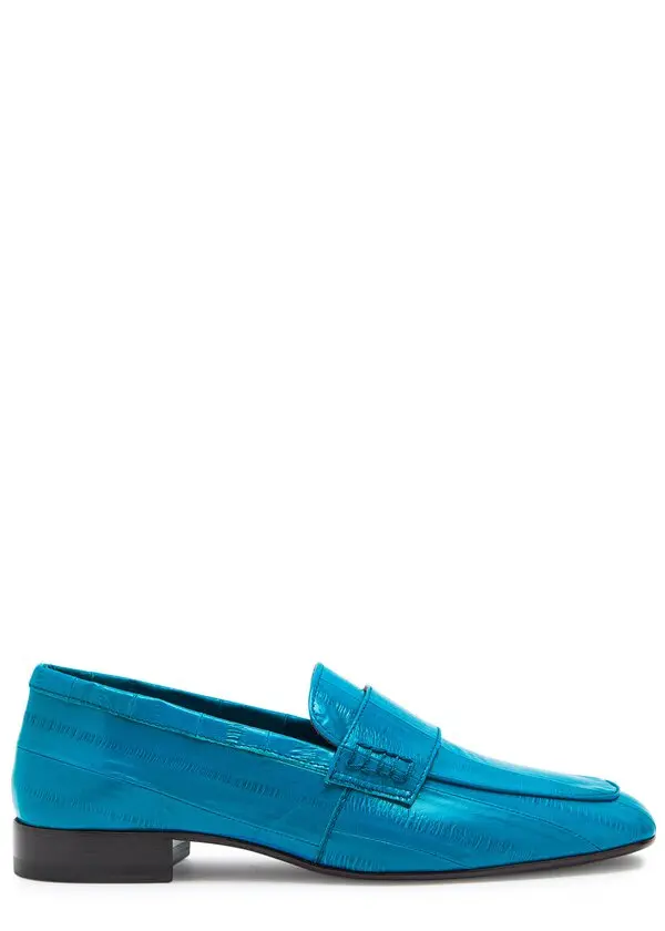 Dries Van Noten Textured Leather Loafers