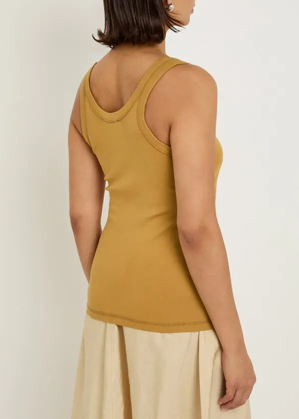 LEMAIRE Ribbed Cotton Tank Top