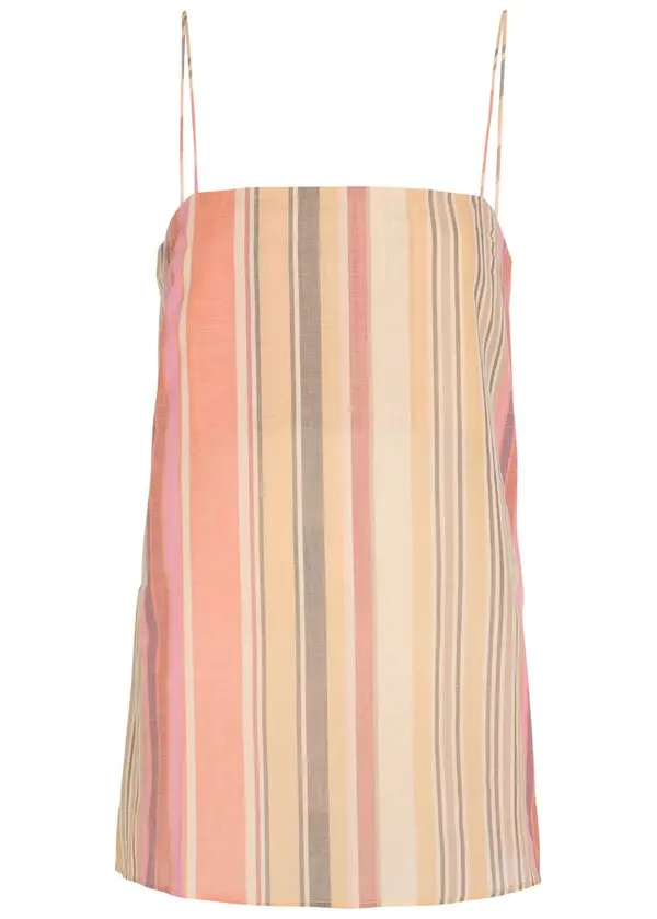 Faithfull The Brand Aina Striped Cotton Top