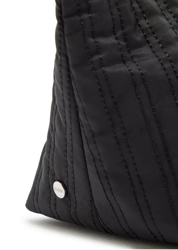 VALESQUE Quilted Nylon Shoulder Bag