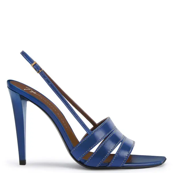 GIUSEPPE ZANOTTI Brivido Slingback 105 Sandals - Bluette