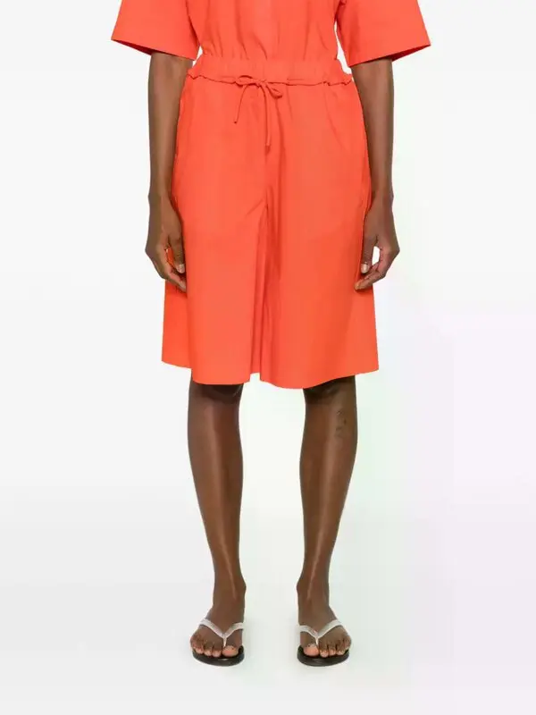 Pinko Cotton Drawstring Shorts