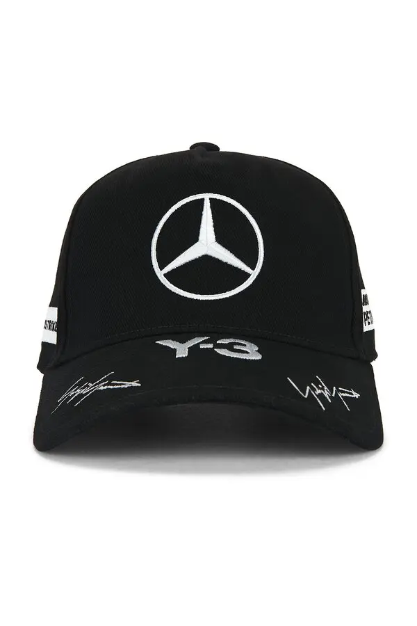 Y3 Me Race Cap - Black