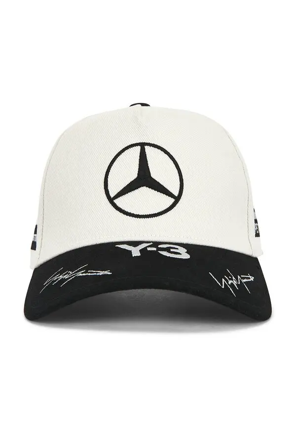 Y3 Race Cap - White