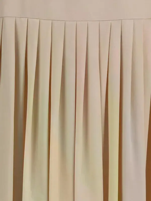 CRIDA MILANO Pleated Long Skirt