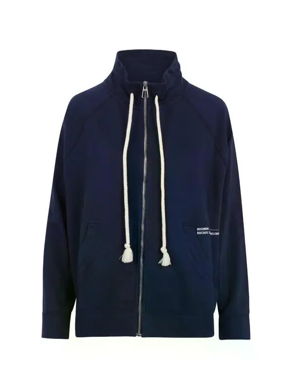 NOUMENO CONCEPT Zip-up Sweatshirt With Tassels