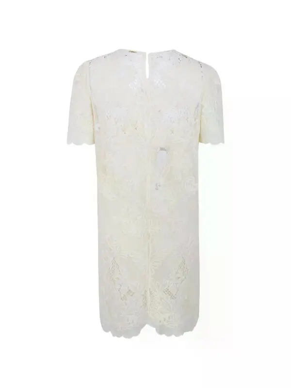 TWINSET Scalloped Lace Dress