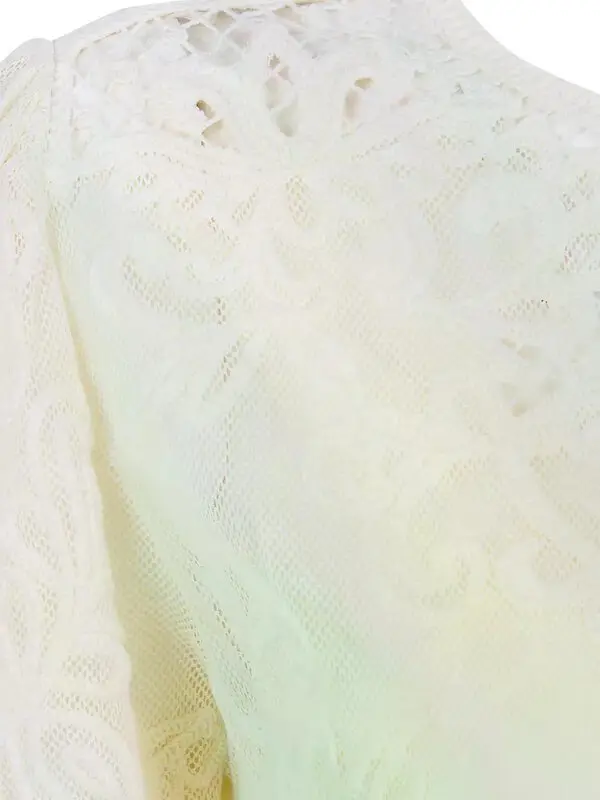 TWINSET Scalloped Lace Dress
