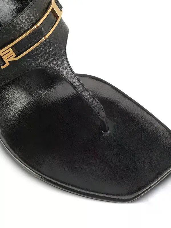 SERGIO ROSSI Bitt Sandals - Black