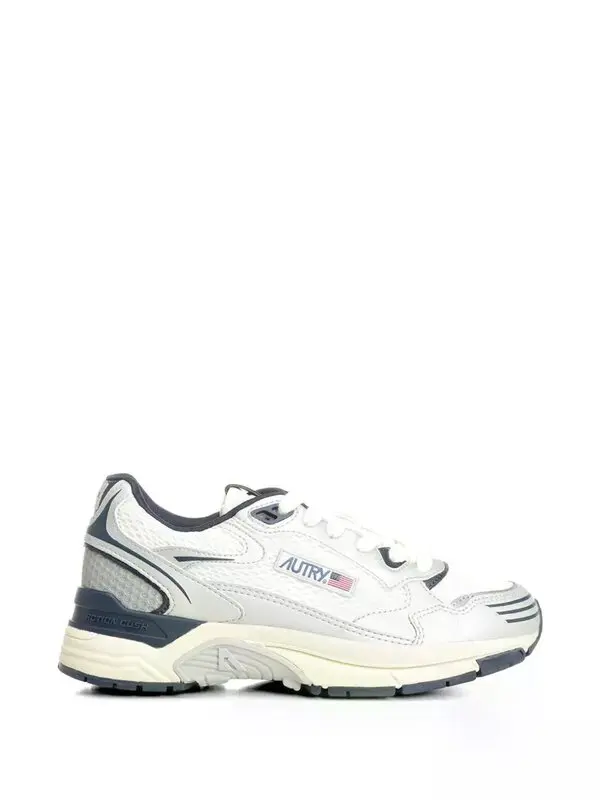 AUTRY Hyperway Panelled Sneakers - White
