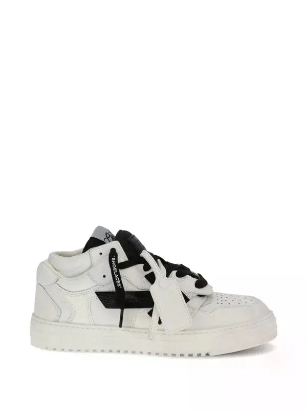 Off-White Arrow Zip Tie Sneakers - White
