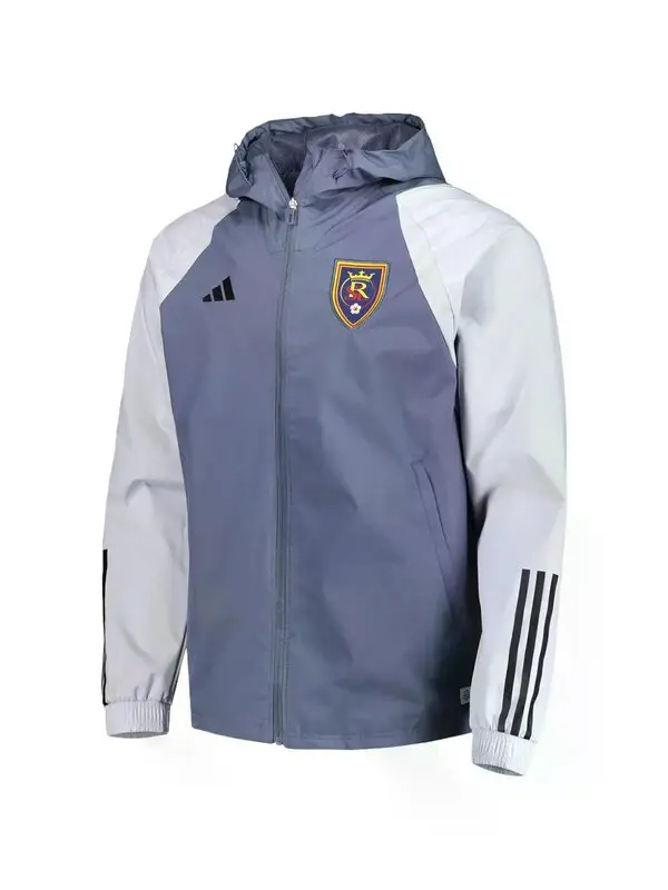 Adidas Real Salt Lake Lightweight Jacket - Blue