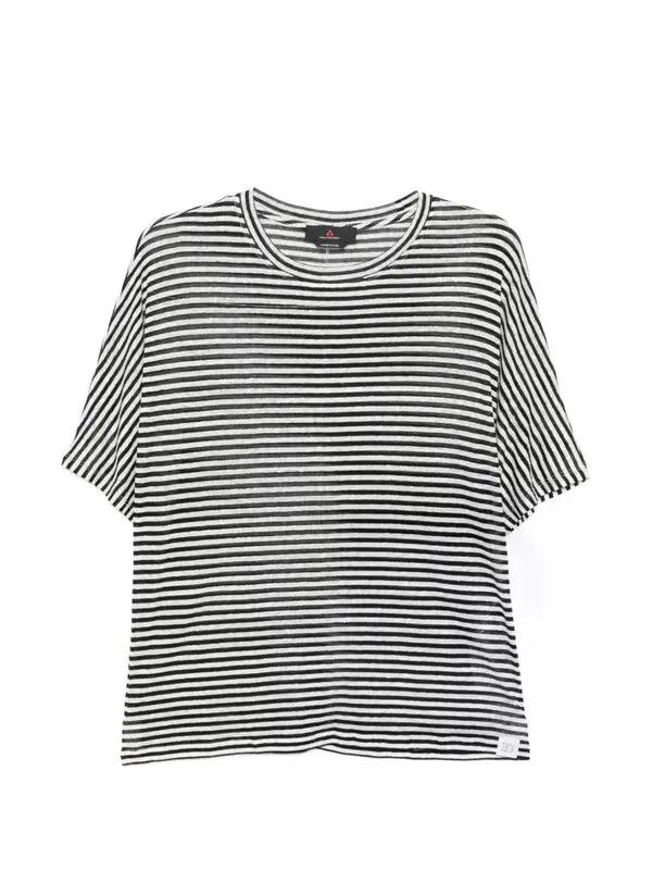 Peuterey Striped T-shirt - Black