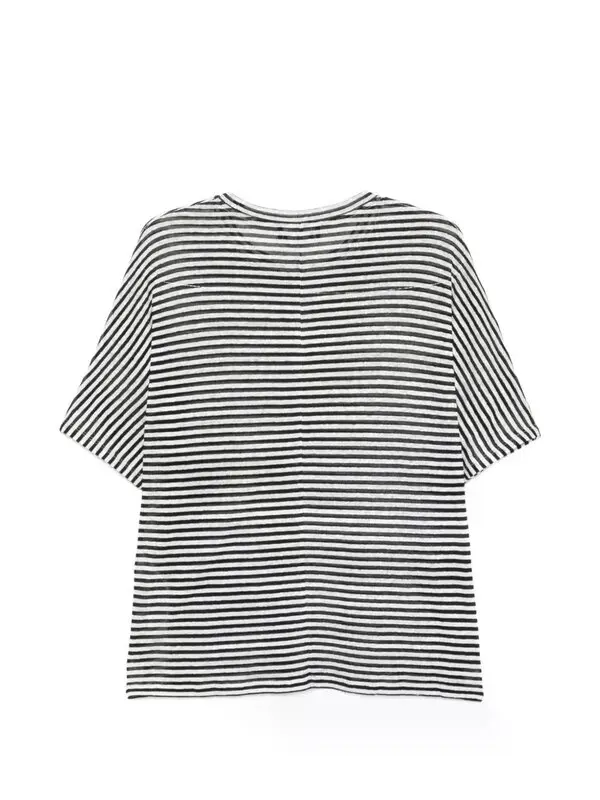 Peuterey Striped T-shirt - Black