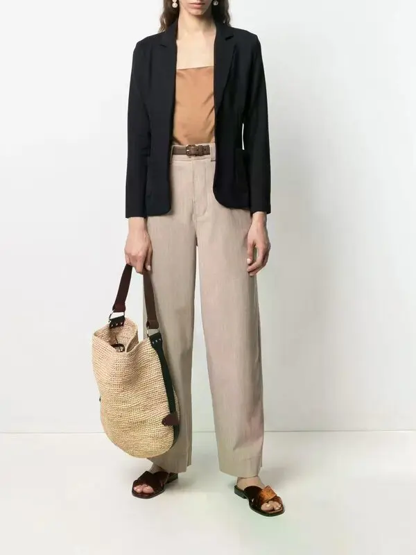 Majestic Filatures Single-breasted Fitted Blazer