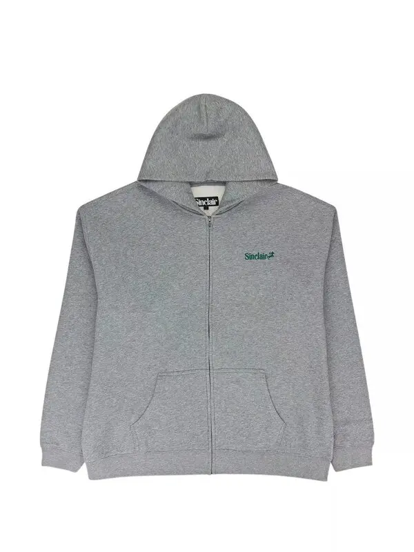 SINCLAIR Zip-up Hoodie - Grey
