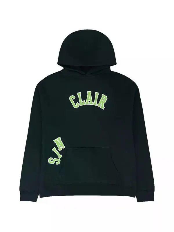 SINCLAIR Kangaroo-pocket Hoodie - Black