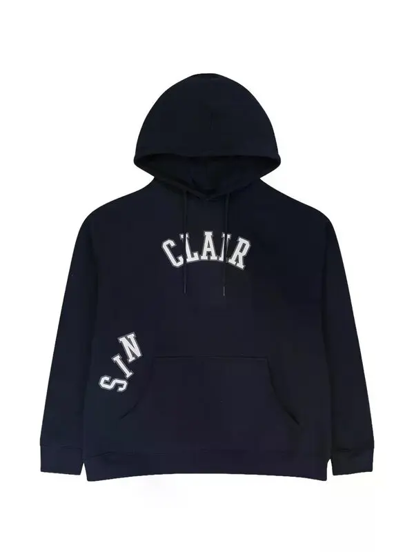 SINCLAIR Kangaroo-pocket Hoodie - Blue