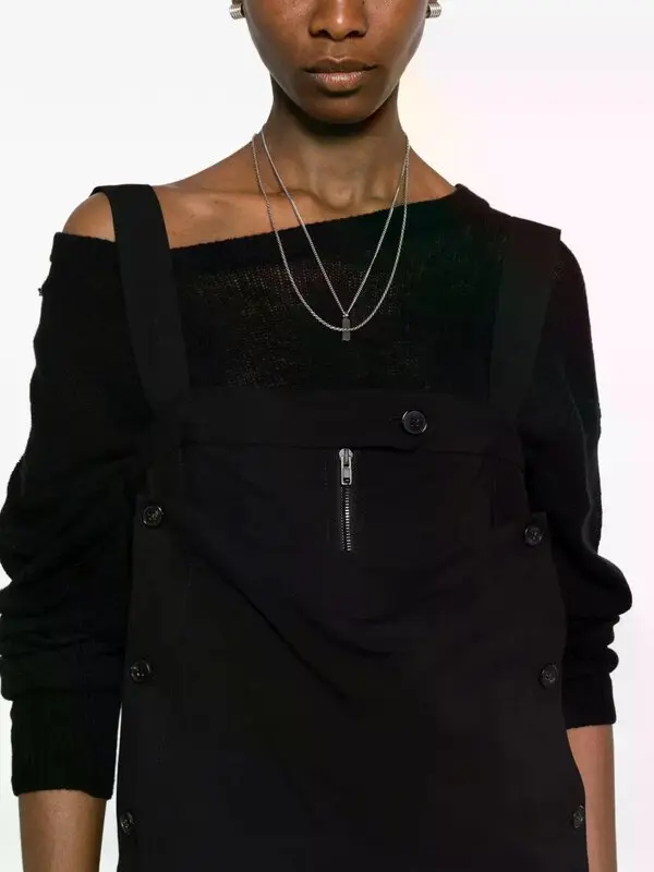 Isabel Benenato Button Zip Jumpsuit