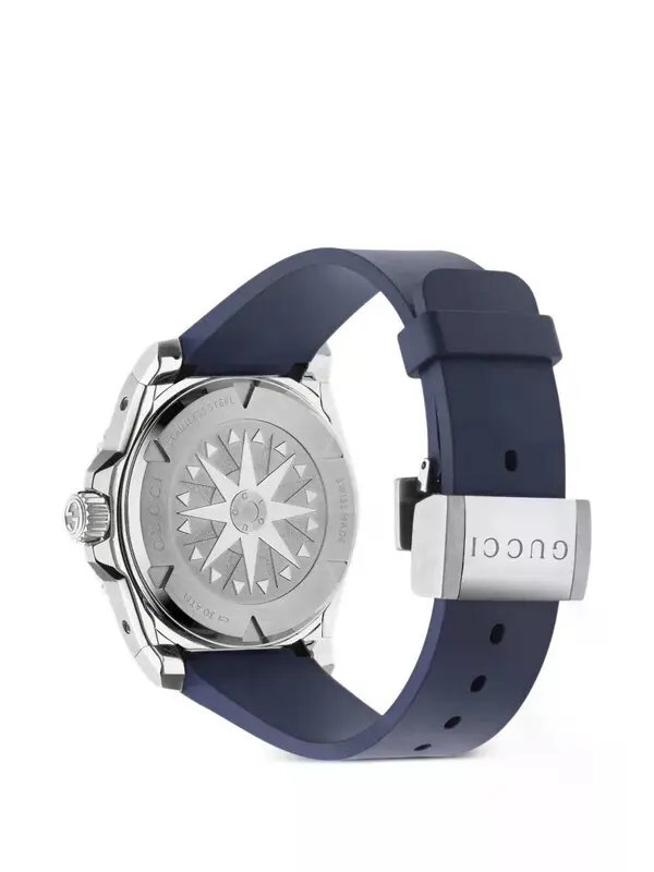 Gucci Stainless Steel 40mm Automatic Watch - Blue