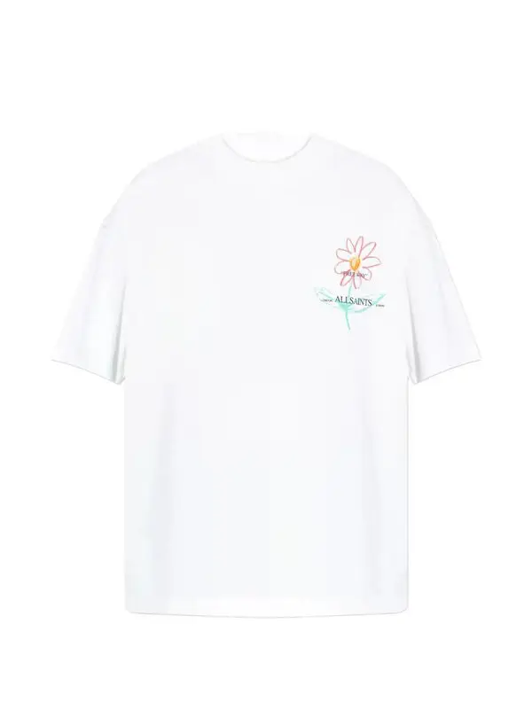 ALLSAINTS Crayo Etta Graphic-print T-shirt - White
