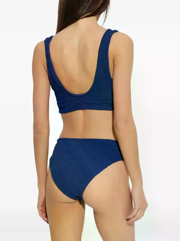 Hunza G Angel Crinkle Bikini - Blue