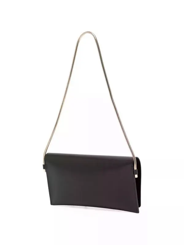 SALCE Logo-detail Clutch - Black