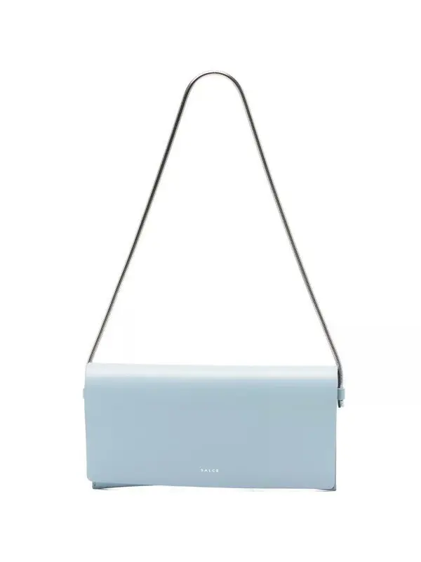 SALCE Logo-detail Clutch - Blue