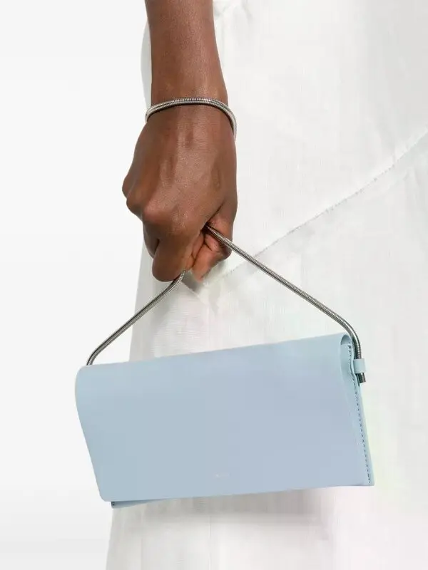 SALCE Logo-detail Clutch - Blue