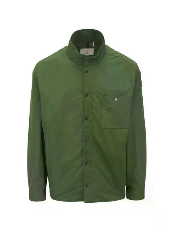 Moncler Pocket Raincoat - Green