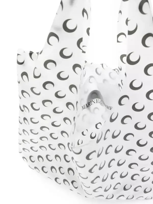 MARINE SERRE Moon-print Tote