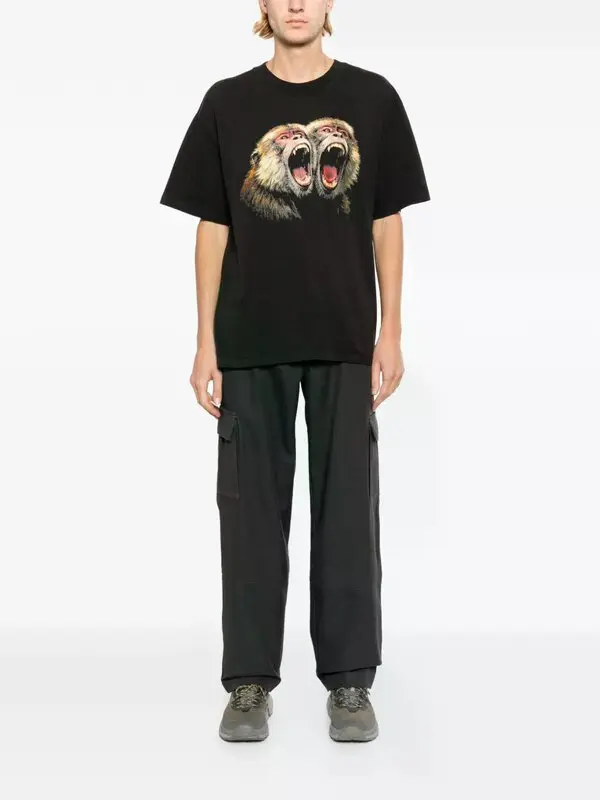 MELT Monkey-print T-shirt