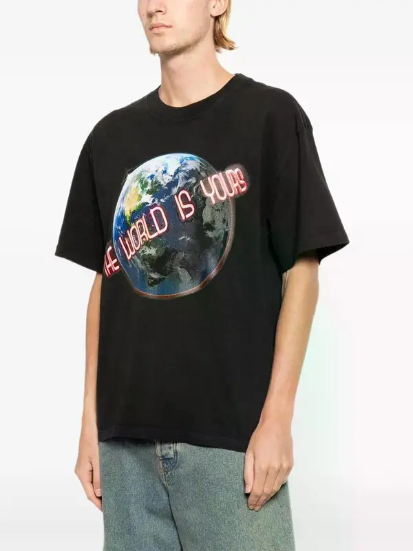 MELT Earth-print T-shirt