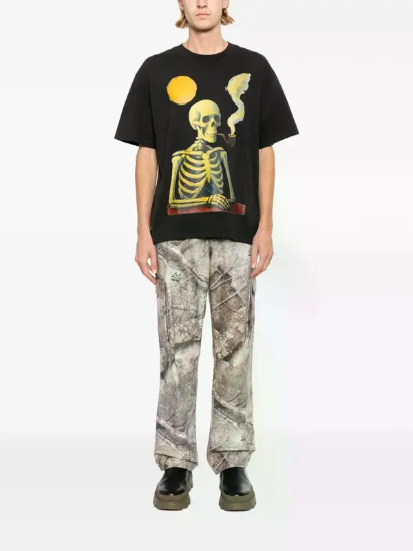 MELT Skeleton-print T-shirt