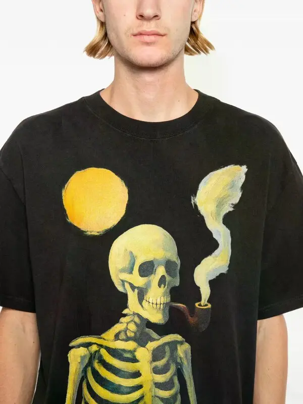 MELT Skeleton-print T-shirt
