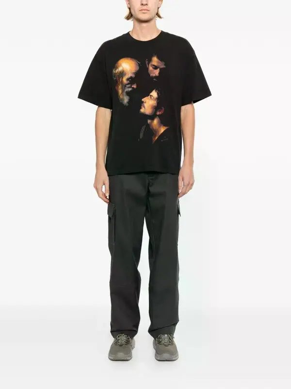 MELT Graphic-print T-shirt - Black