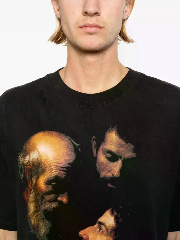MELT Graphic-print T-shirt - Black