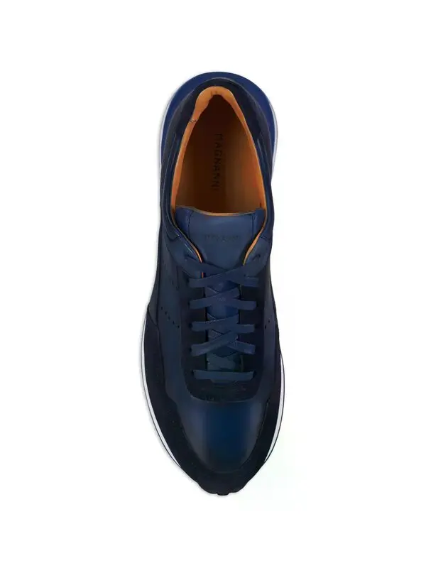 Magnanni Lace-up Sneakers - Blue