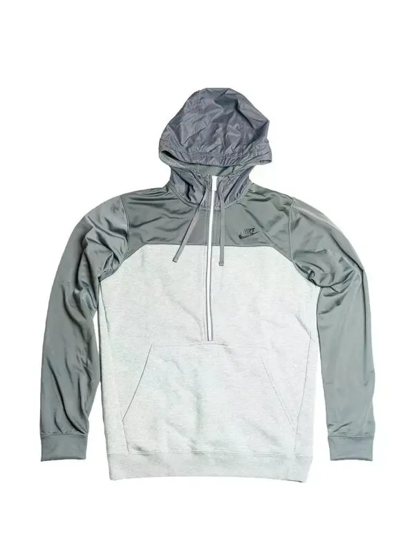 Nike Half-zip Fleece Hoodie - Grey