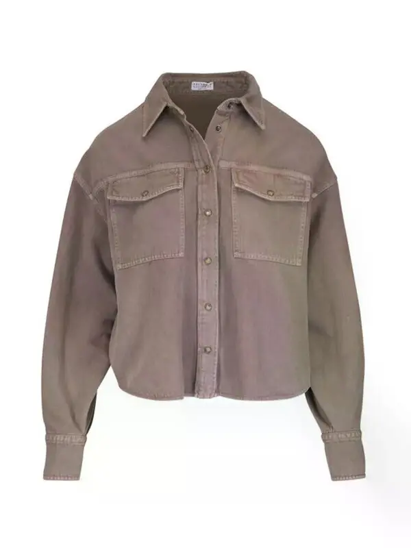 Brunello Cucinelli Flap-pocket Shirt - Neutrals
